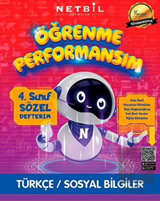 4. Sınıf Öğrenme Performansım Sözel Defterim Netbi